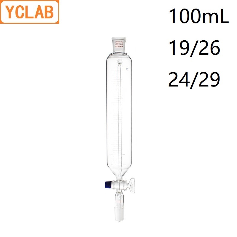 YCLAB 100mL 19/26 & 24/29 Constant Pressure Funnel... – Grandado