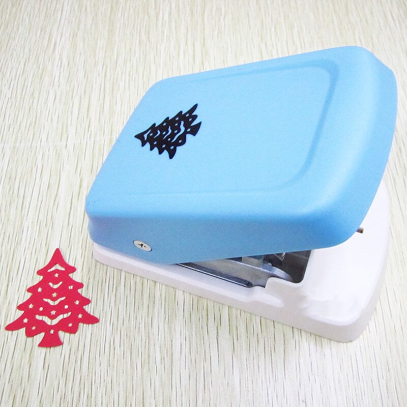 hollow Christmas Tree hole punch greeting card emb... – Grandado
