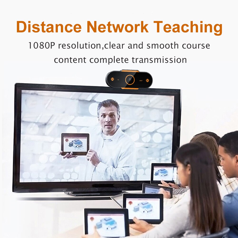 Webcam 1080P Web Camera With Microphone Web USB Ca... – Grandado