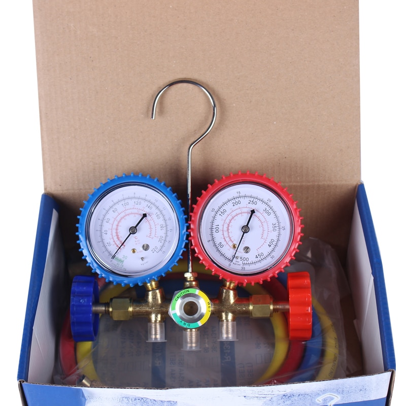 Refrigerant Gauge Manifold Diagnostic Refrigeratin... – Vicedeal