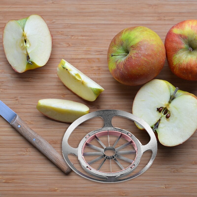 Round UFO Fruit Cutter 12 Blade Stainless Steel Fl... – Grandado