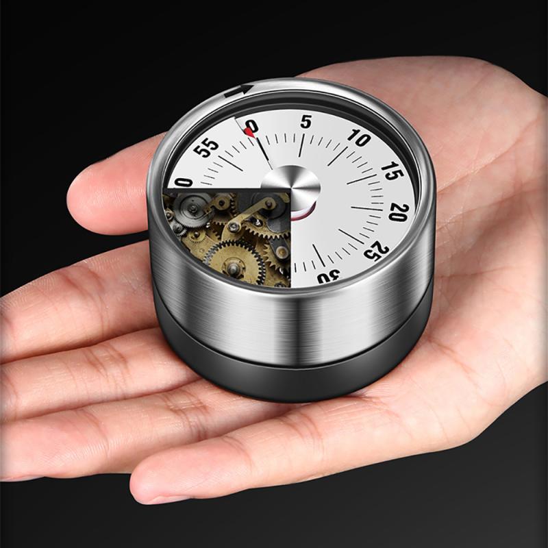 Stainless Steel Visual Timer Mechanical Kitchen Ti... – Grandado