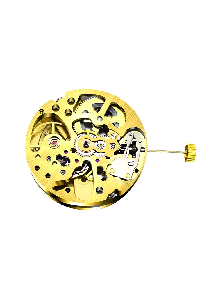 Gold Skeleton 2004 Movement Ordinary Pendulum Adju... – Grandado