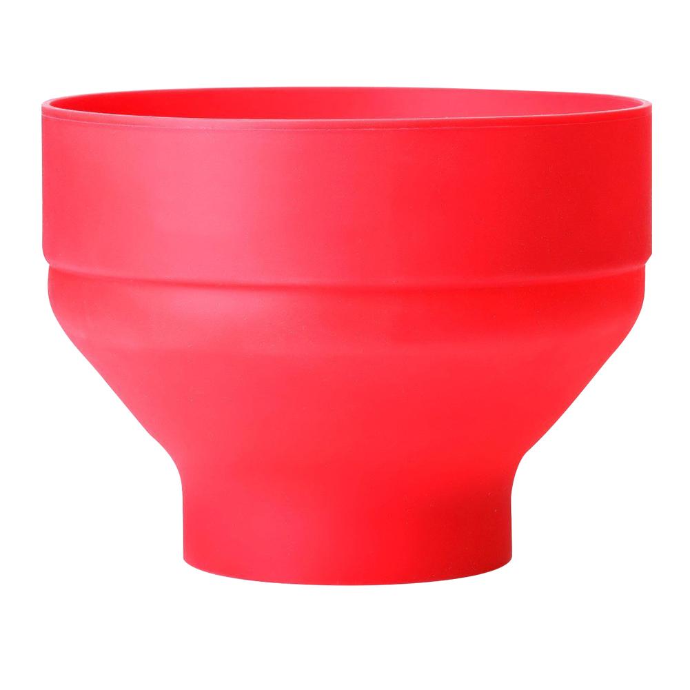 Microwave Silicone Foldable Red DIY Bucket Bowl Ma... – Grandado