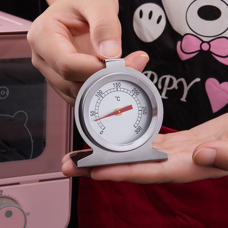 300 °C Rvs Oven Thermometer Mini Wijzerplaat Stand... – Vicedeal