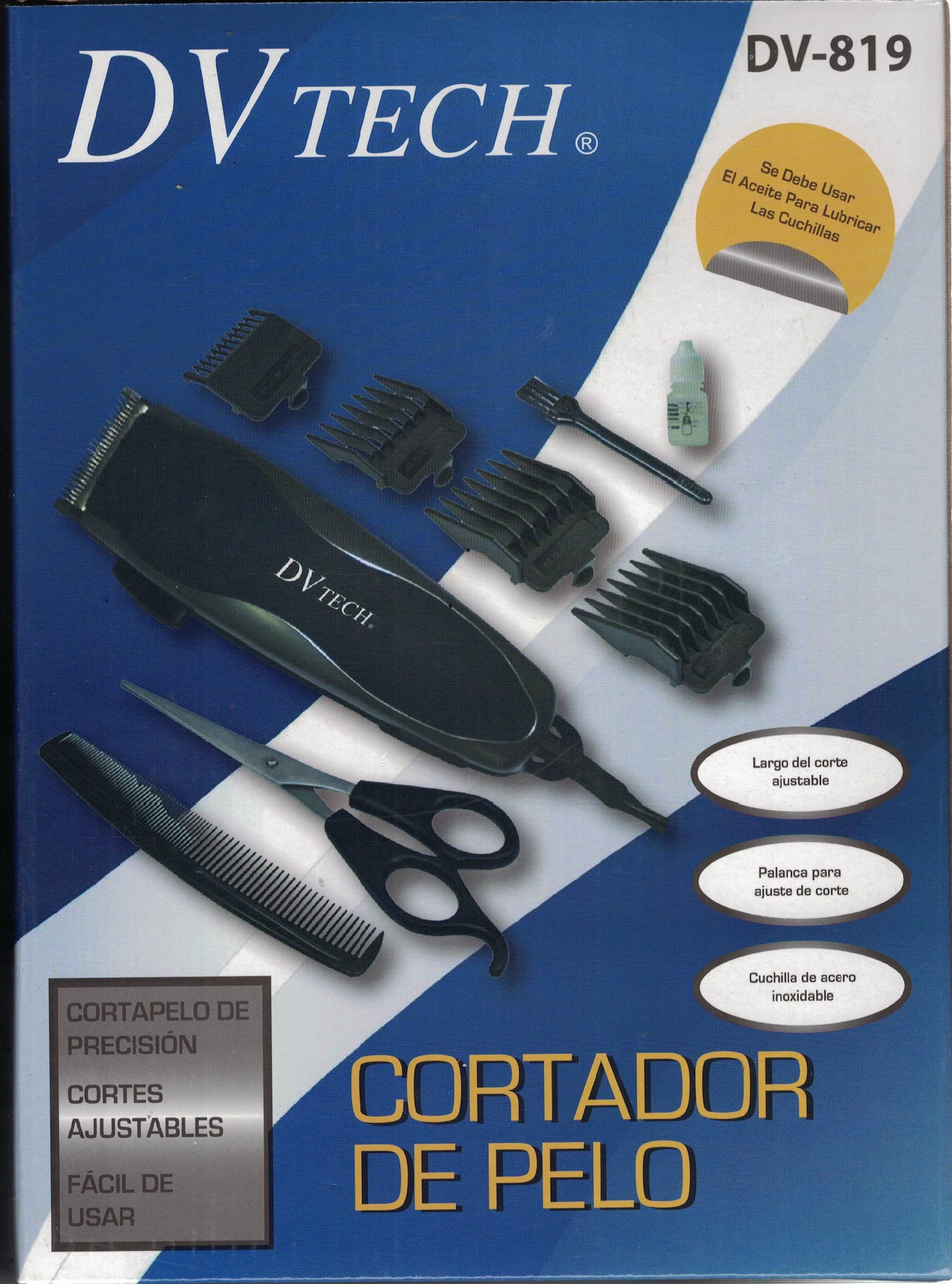 DVTech DV-819 elektrische haar Haarschneidemaschin... – Grandado