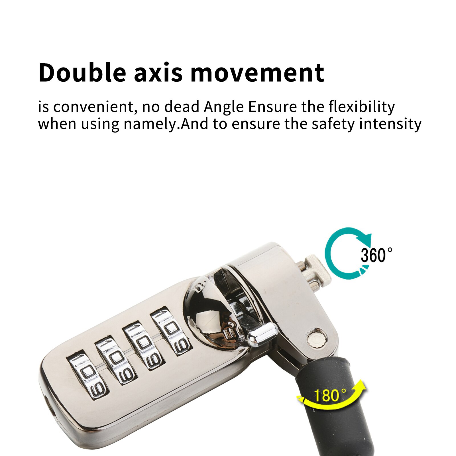 Notebook Laptop Combinatie Lock Beveiliging Kabel ... – Vicedeal