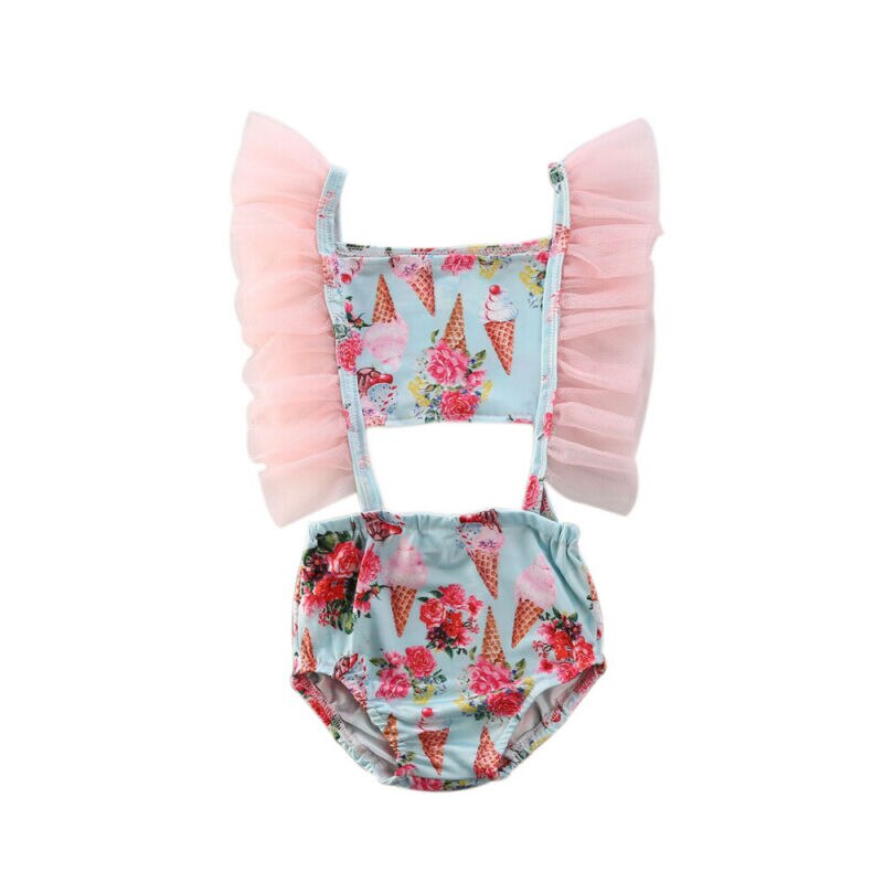 Toddler Baby Girls Bikinis Cute Kids Lace Ice Crea... – Vicedeal