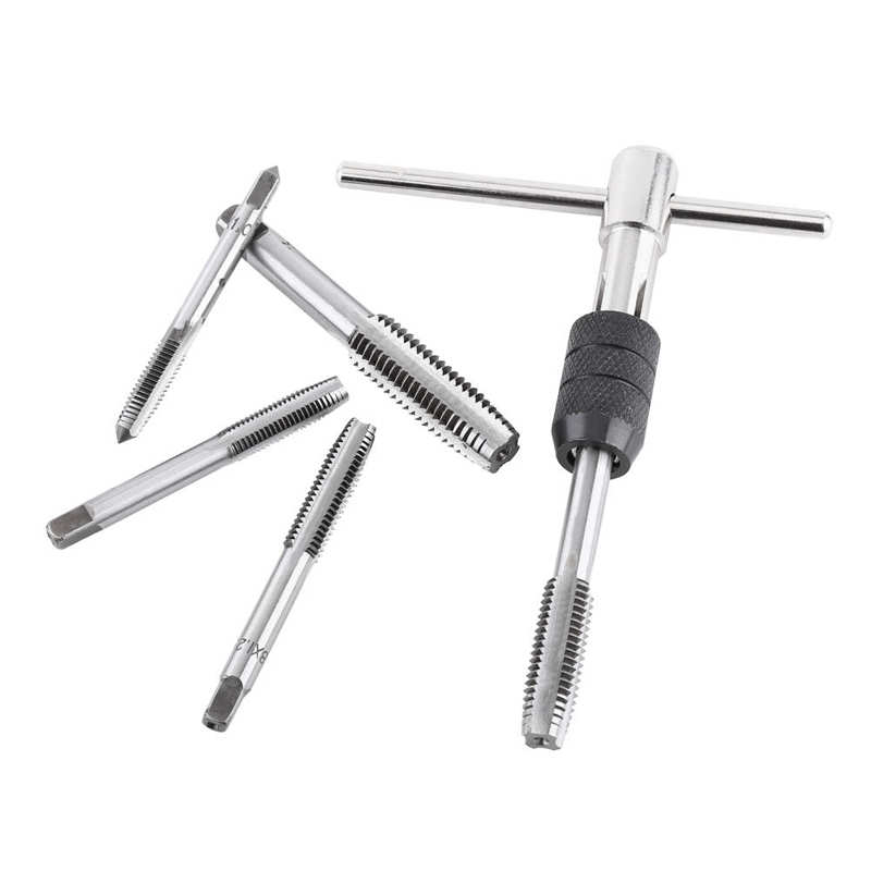 6/9PCS Screw Taps & T-shaped Wrench & Twis... – Vicedeal