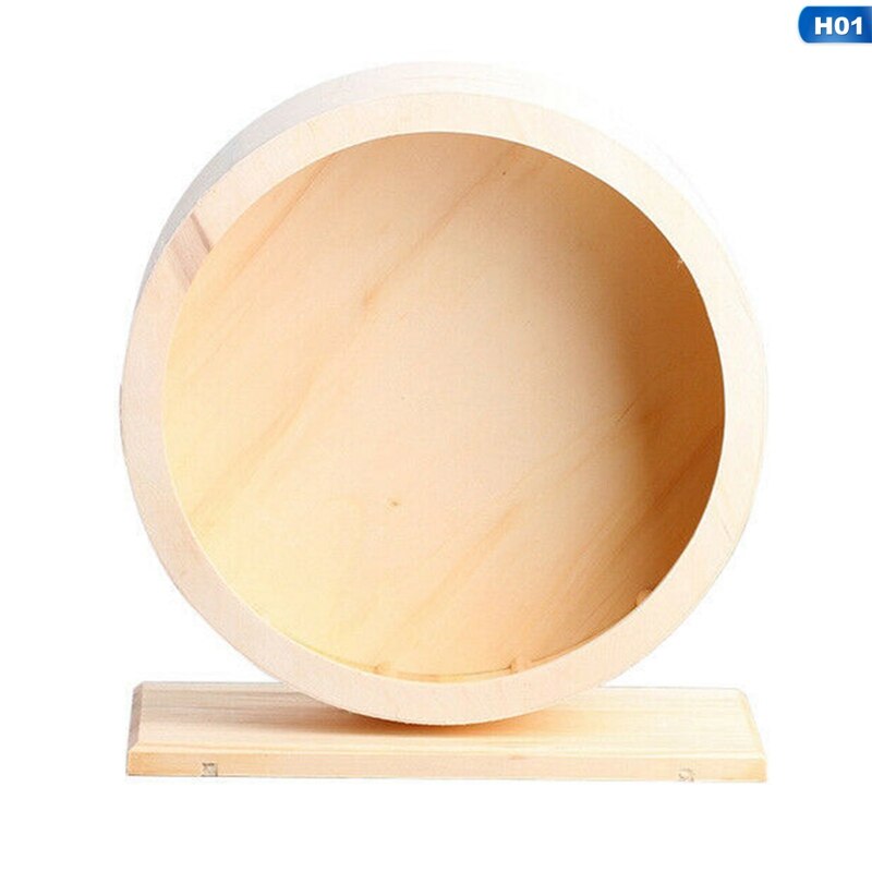 Wooden Silent Roller Hamster Running Exercise Whee... – Grandado