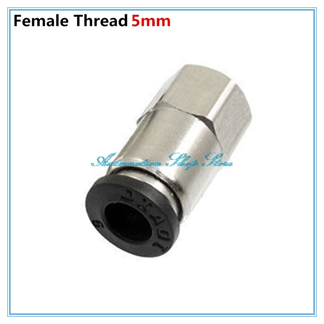 5pcs M5 Female Thread to Dia 6mm Push In Joint Pne... – Vicedeal