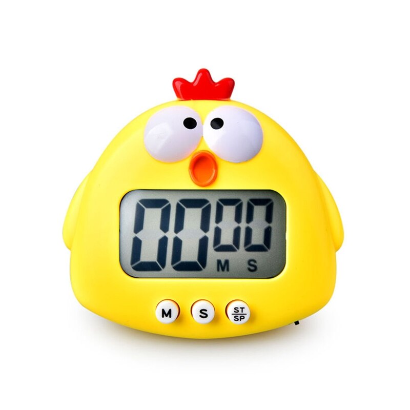 Cute Cartoon Chicken Pig Electronic LCD Digital Di... – Grandado