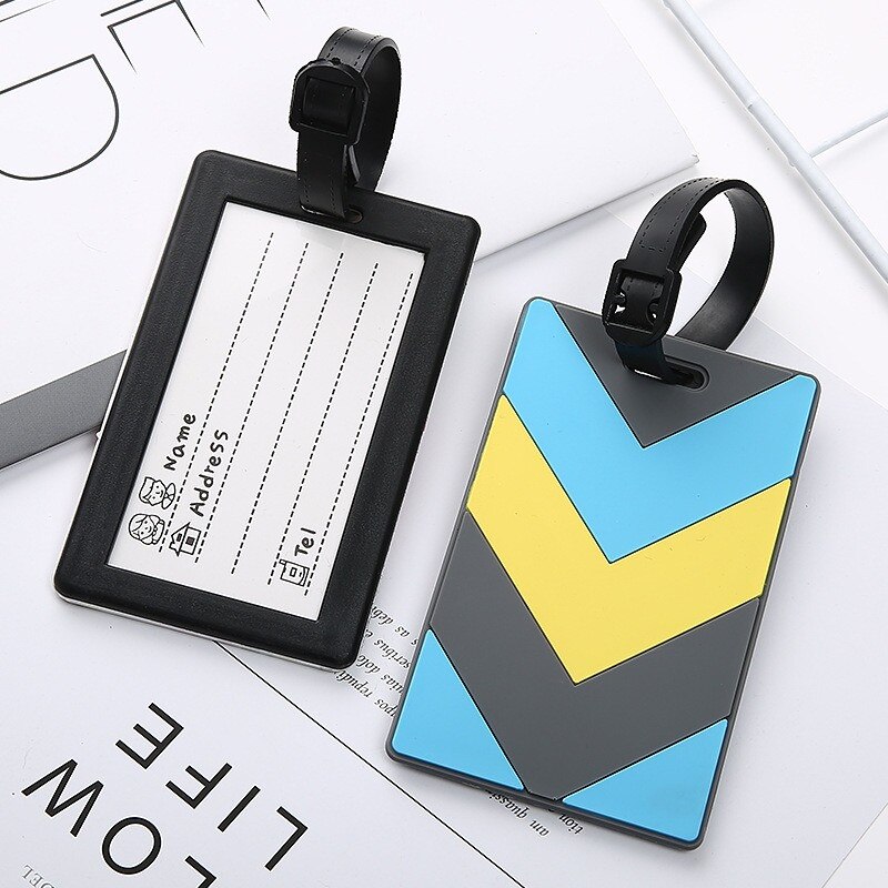 Novelty Rubber Funky Suitcase Luggage Tags ID Addr... – Vicedeal