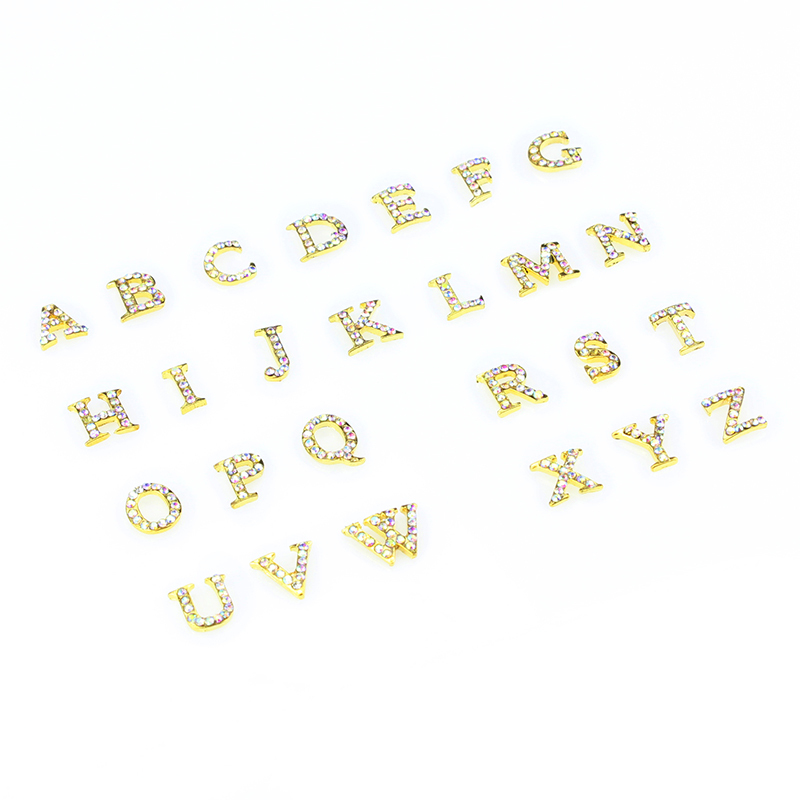 26 stuks Goud Legering 3D A-Z 26 Engels letters Me... – Grandado