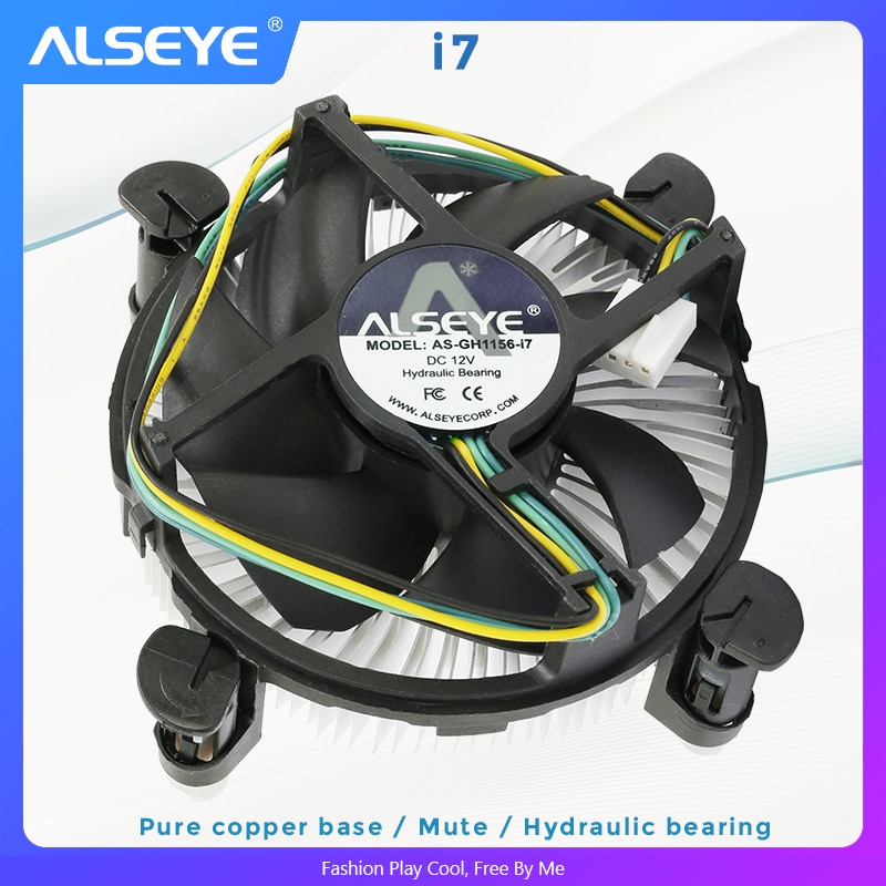 Alseye I7 Cpu Cooler Fan 90Mm Pwm 4pin Cpu Ventila... – Vicedeal