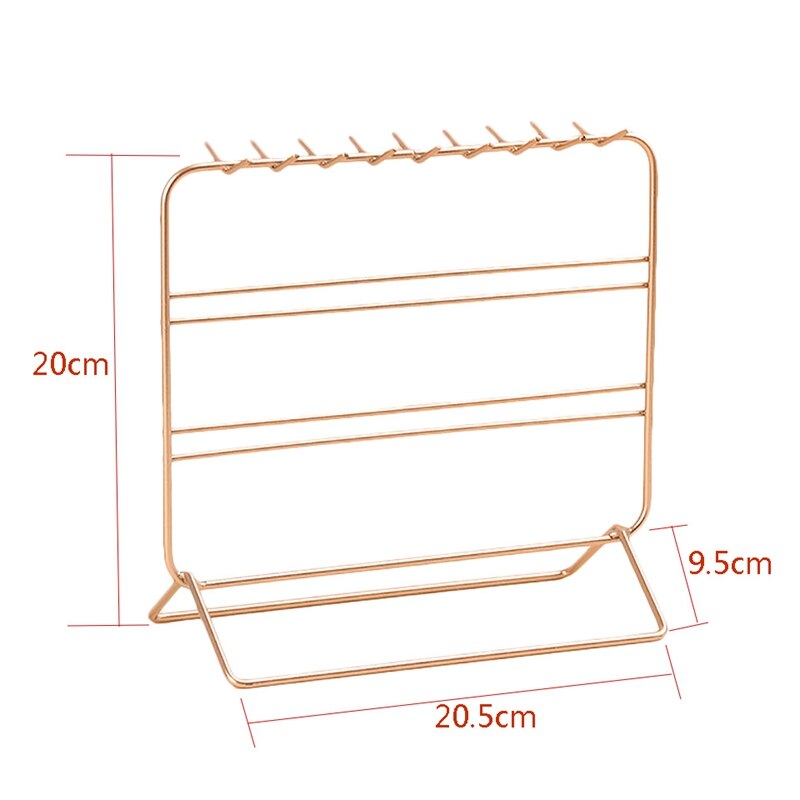 Jewelry Stand, Metal Earrings Organizer, Beautiful... – Grandado