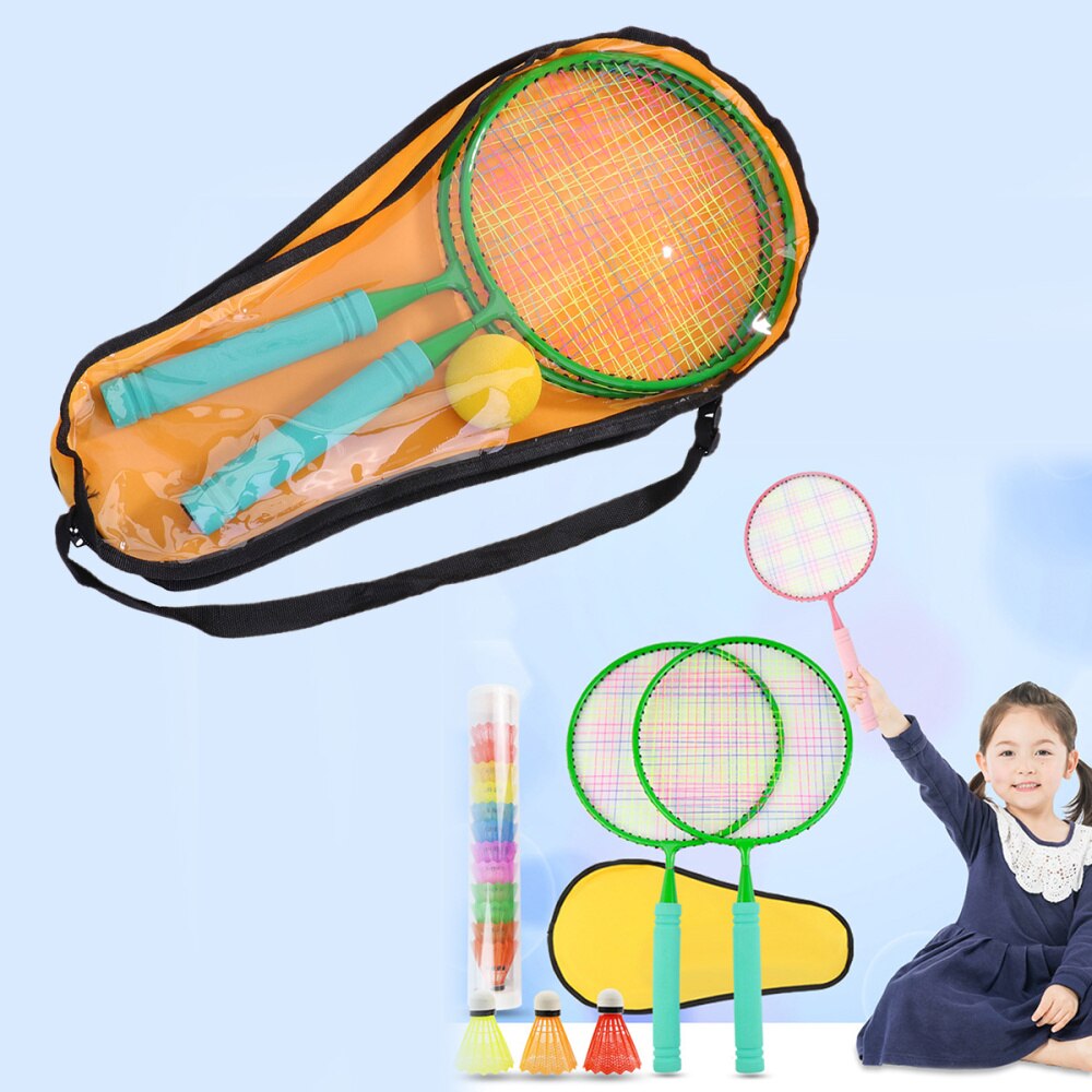Kids Ronde Badminton Rackets Set Kids Badminton Tr... – Grandado