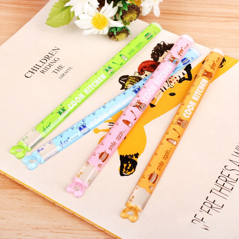 2PCS/Lot Cute Love Mini Ruler Learning A Good Help... – Vicedeal