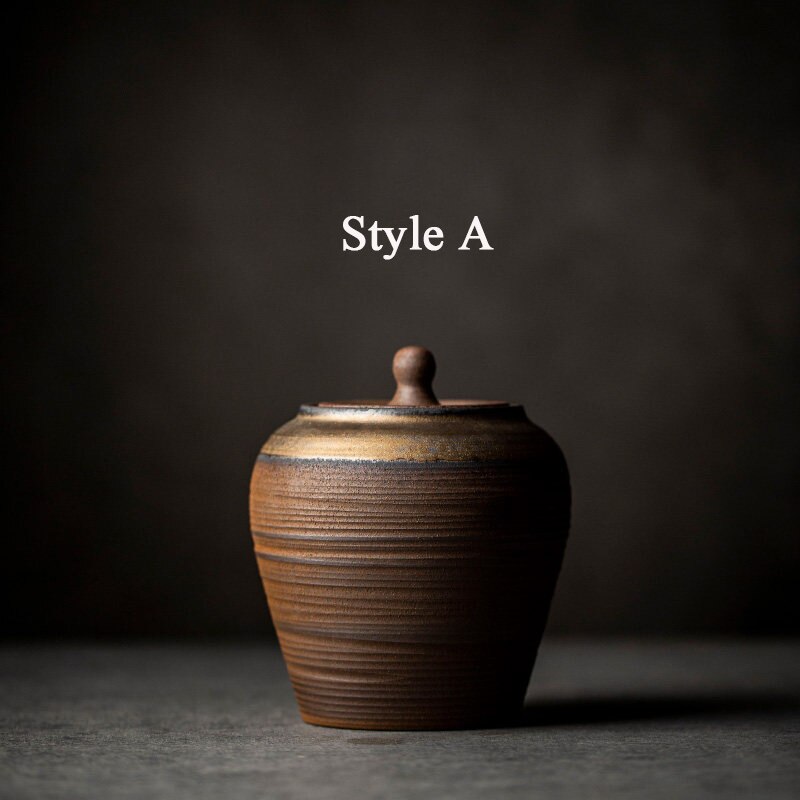 LUWU ceramic tea caddies porcelain tea containers ... – Vicedeal