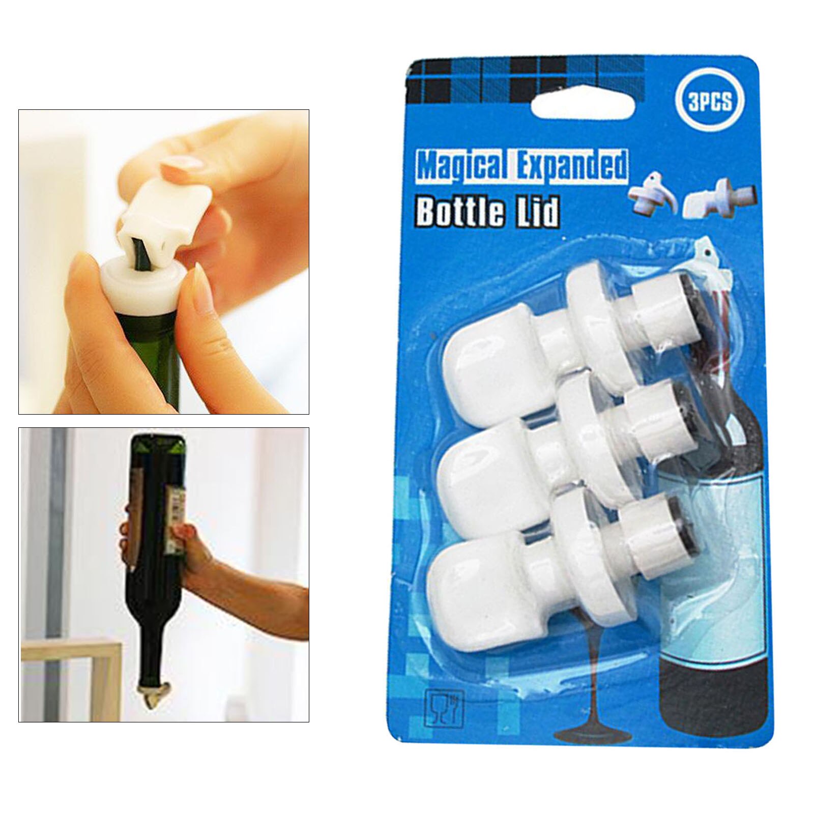 Wine Stoppers，Silicone Wine Bottles Plug Saver, Re... – Vicedeal