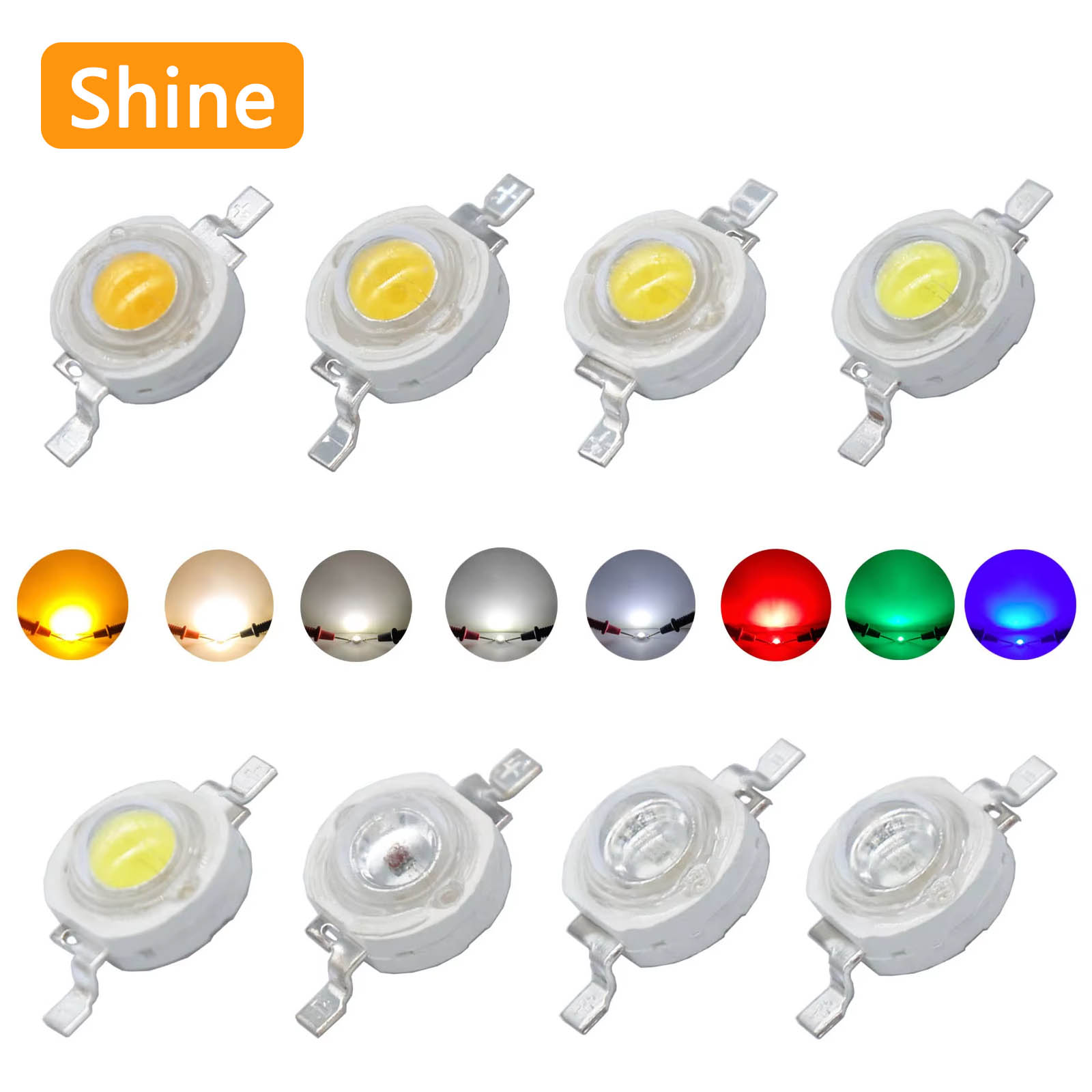 LED Chip Lamp High Power 1W 3W Bulbs SMD COB Diode... – Vicedeal