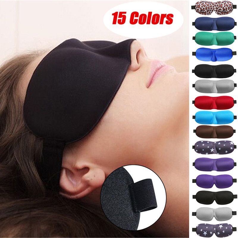 3D Natural Sleep Eye Cover Mask Shade Patch Portab... – Vicedeal