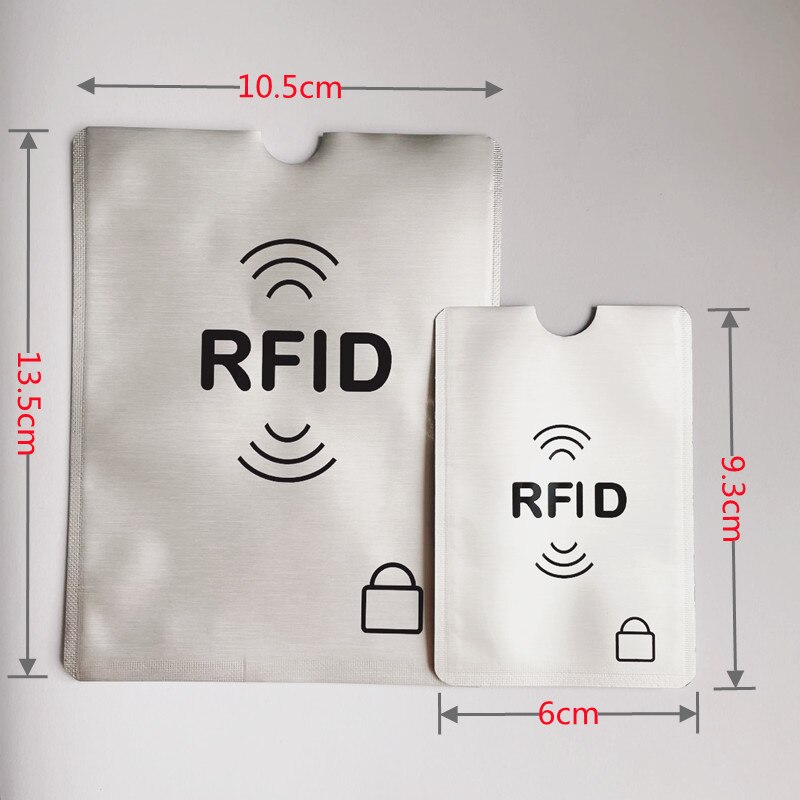 RFID Blocking Sleeves Identity Theft Prevention RF... – Grandado