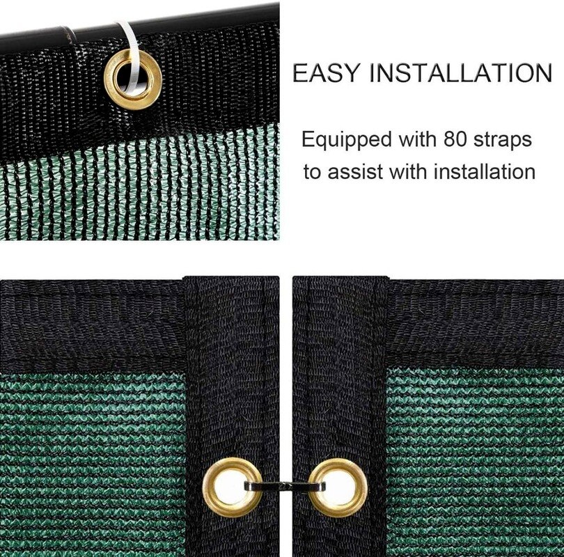 6x 50 Feet Sun Shade Panel Privacy Screen ,Heavy D... – Grandado