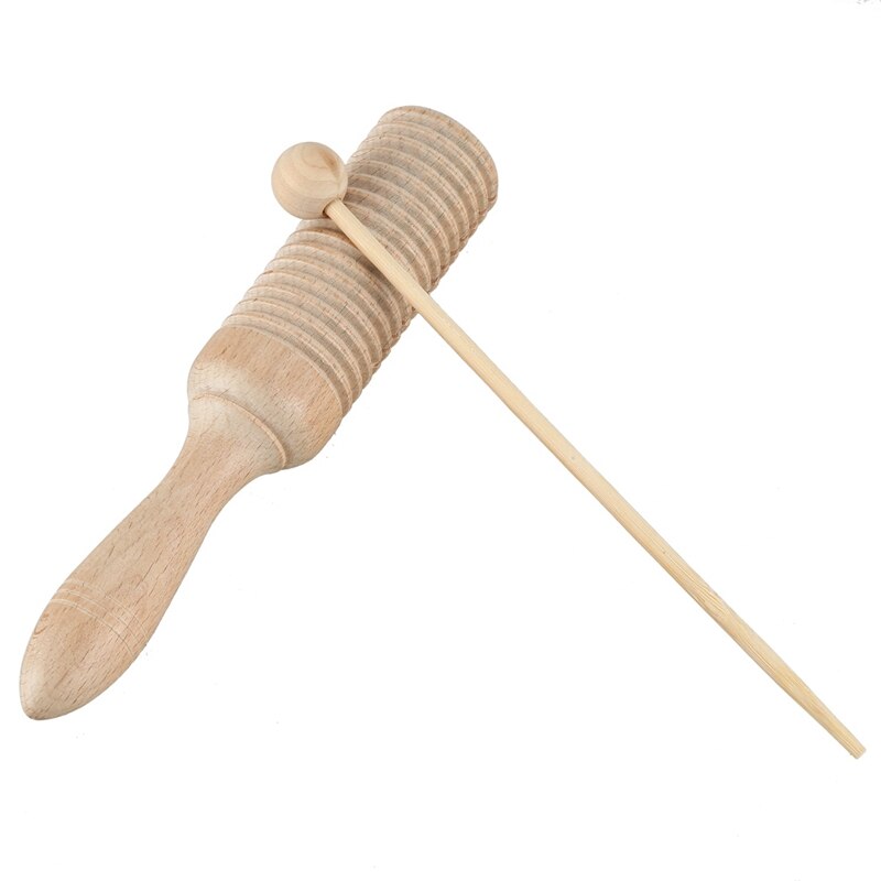 Kid Children Musical Toy Wooden Crow Sounder Percu... – Grandado