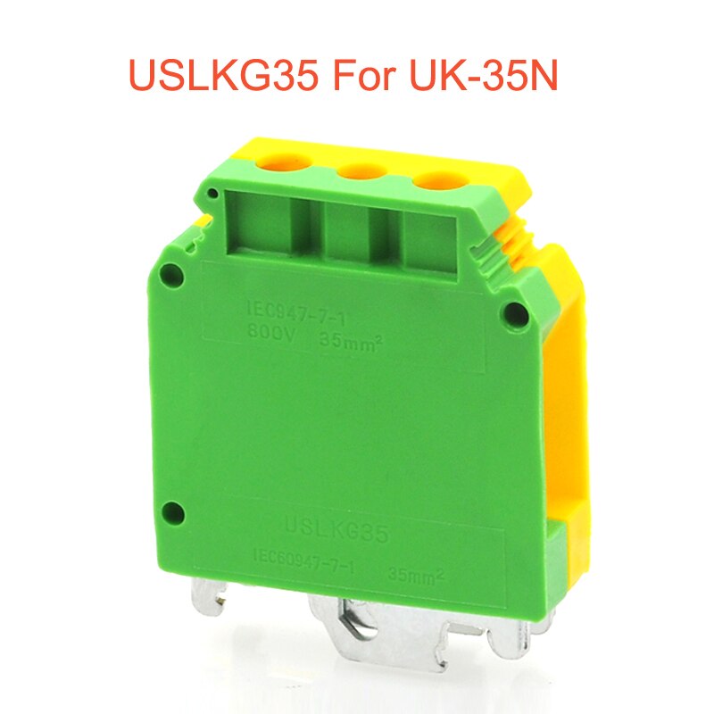 DIN Rail Screw Earthing Terminal Block USLKG2.5/3/... – Grandado