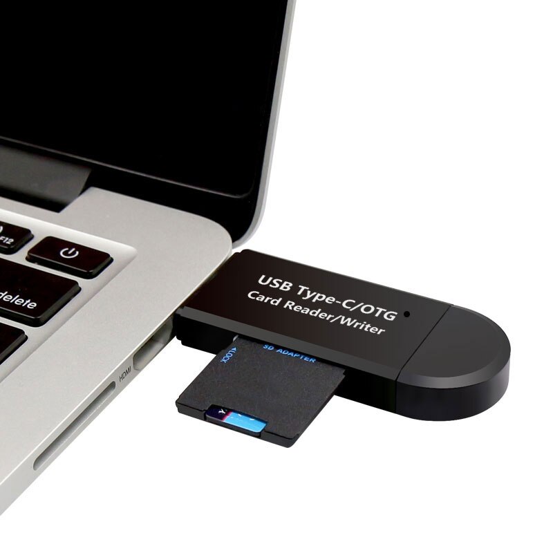 SD Card Reader USB C Card Reader 3 In 1 USB 2.0 TF... – Vicedeal