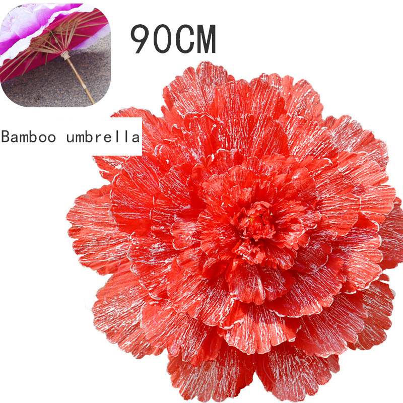 Peony Flower Umbrella Dance Umbrella Kindergarten ... – Vicedeal