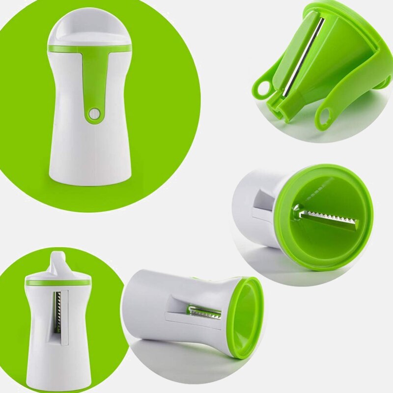 Portable Spiralizer Handheld Spiralizer Peeler Sta... – Grandado