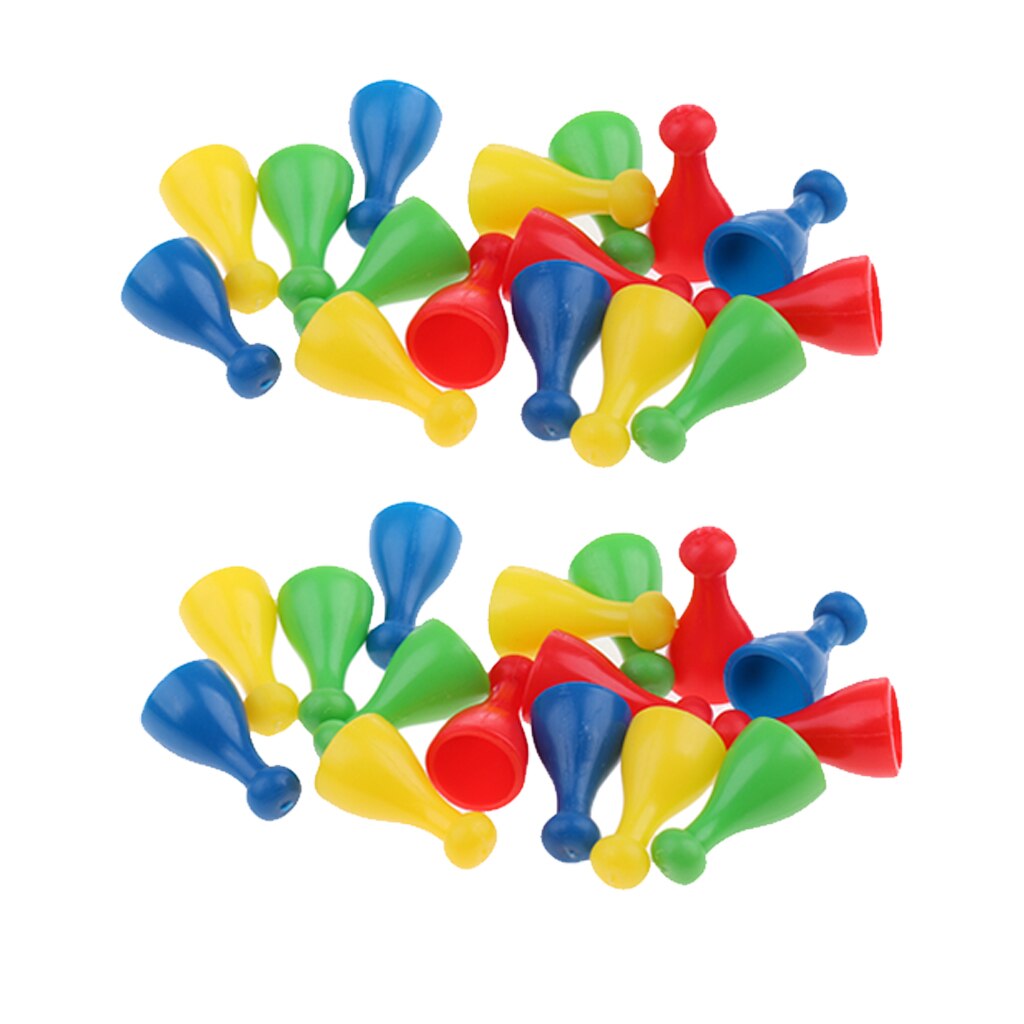 32 Pieces Plastic Chess Pawn Pieces Board Card Gam... – Vicedeal