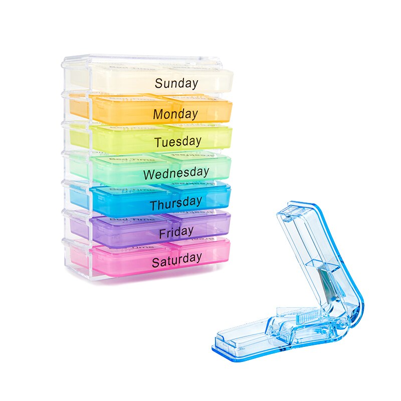 7 Days Pill Box Pill Case Container for Tablets We... – Grandado