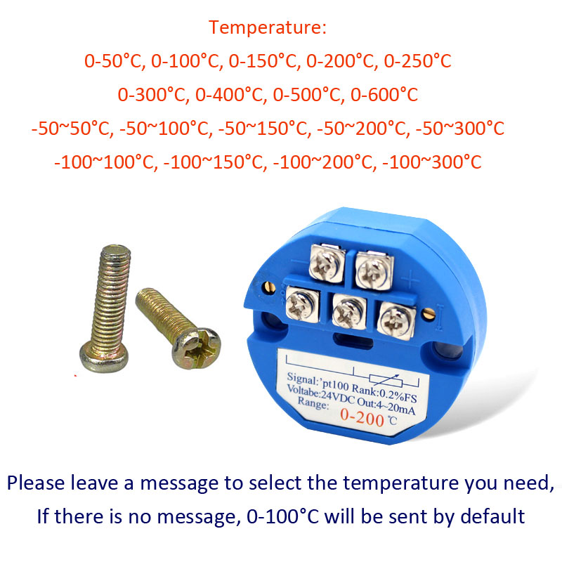Rtd Pt100 Temperatuur Zender Sensor Module Thermis... – Vicedeal