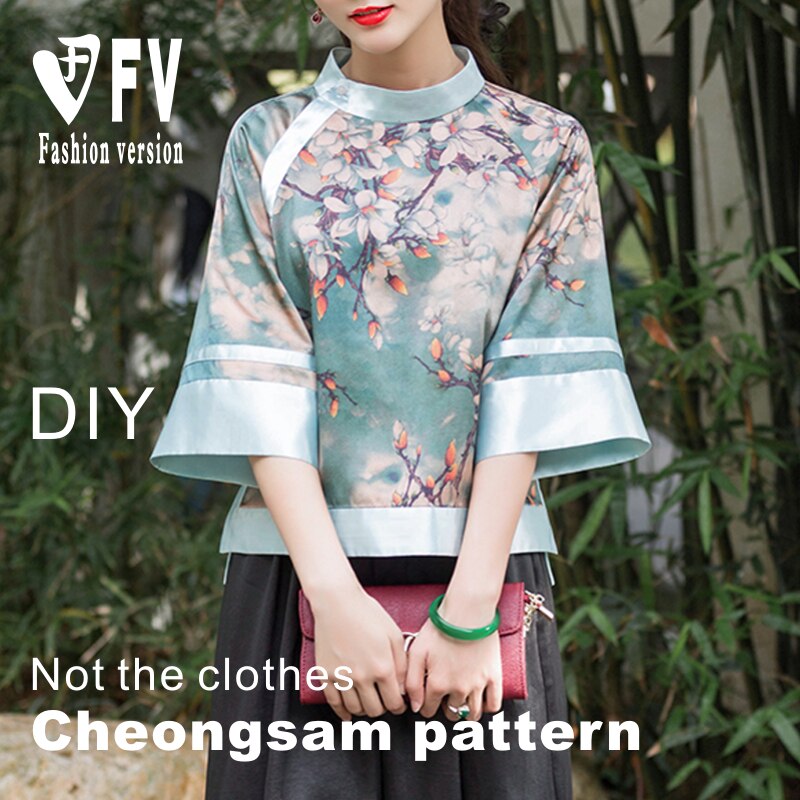 Improved version of cheongsam pattern female soil ... – Grandado