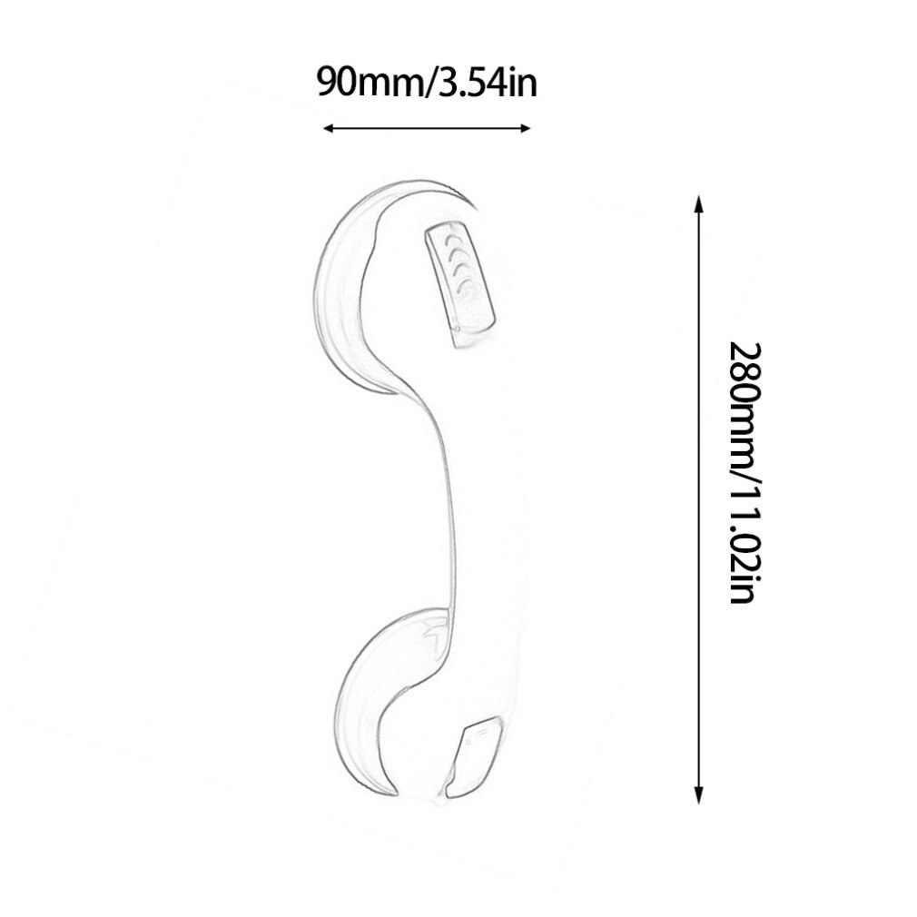 Badkamer Zuignap Leuning Gehandicapten Douche Grab... – Vicedeal