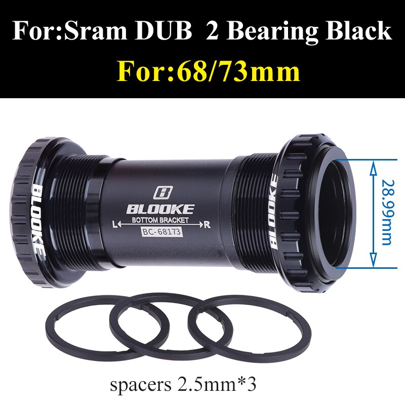 BLOOKE BSA DUB BB Bottom Bracket 68/73mm 28.99mm C... – Vicedeal