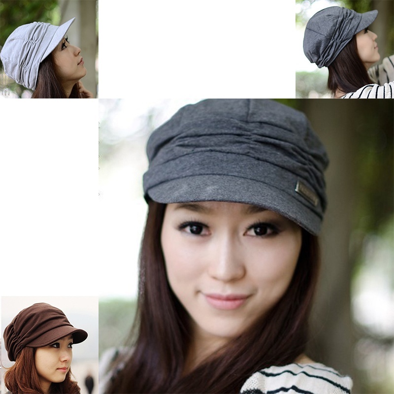 Women Fold Hat Style Autumn Spring Weaving Cotton ... – Vicedeal