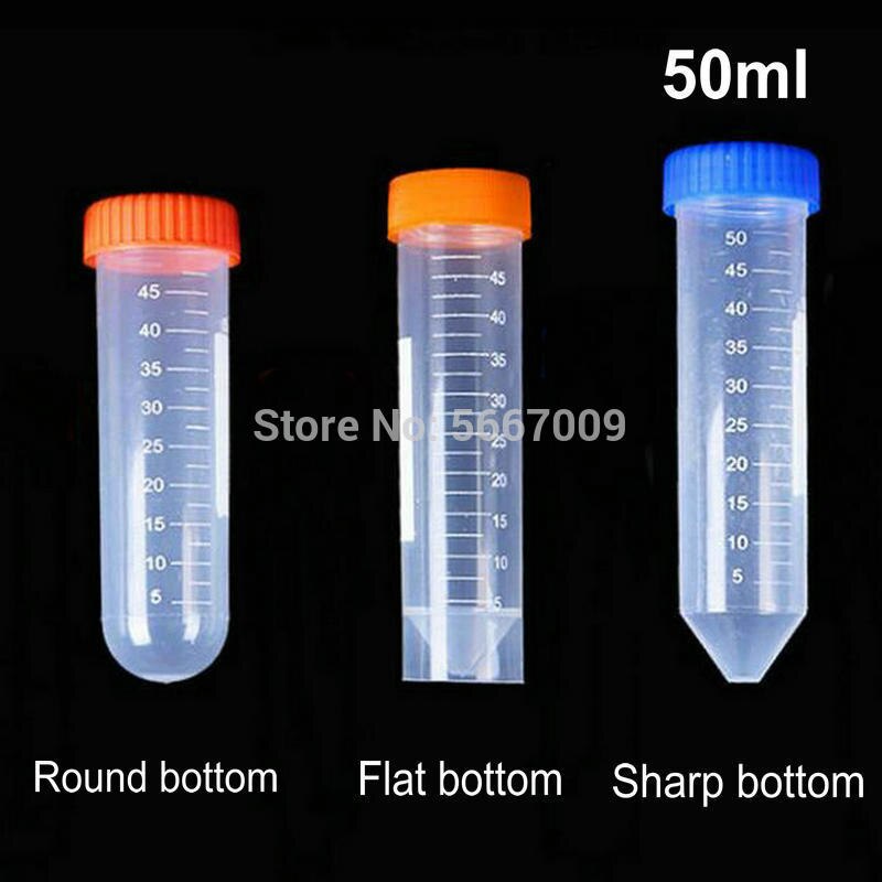 20Pcs/lot 50ml Plastic Centrifugal Tube PP Laborat... – Grandado