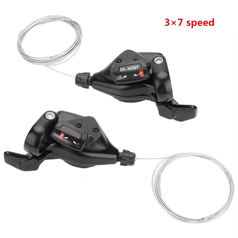 1pair MTB Mountain Bike Shift Levers 3×7/8/9 Speed... – Vicedeal