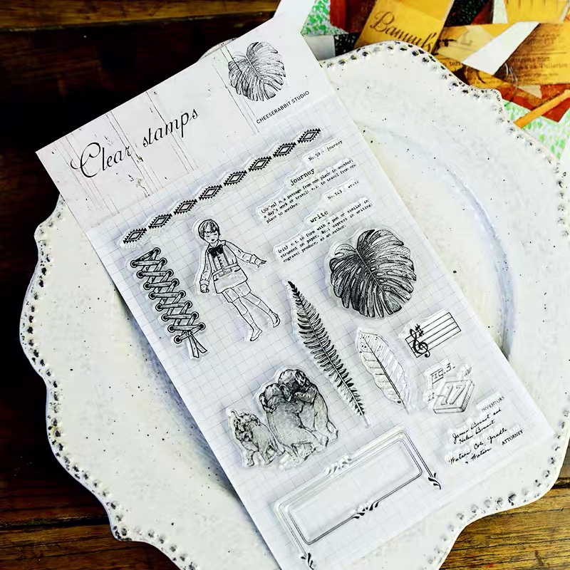 11*16 Alphabet Vintage 9 Style Clear Stamps Seal F... – Vicedeal