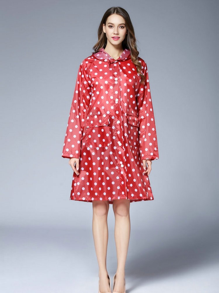 Waterdichte Nylon Regenjas Vrouwen Plastic Draagba... – Vicedeal