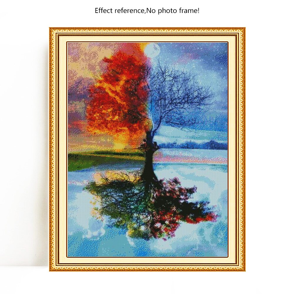 Evershine Diamant Schilderij Vol Plein Tree 5D Dia... – Grandado