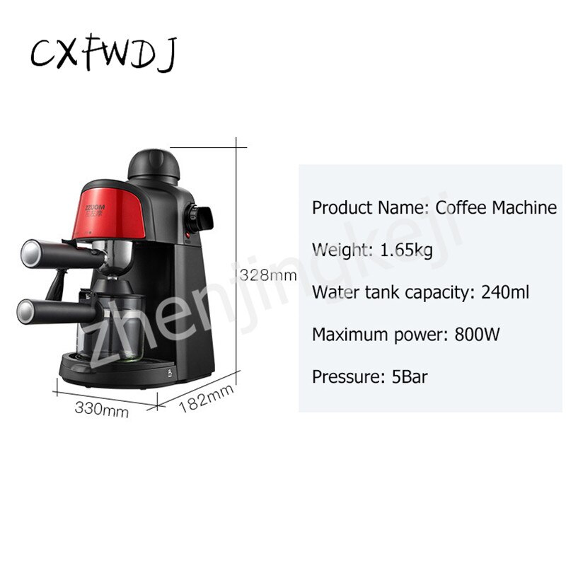 CM6810 Household Small Coffee Machine Italian Semi... – Grandado