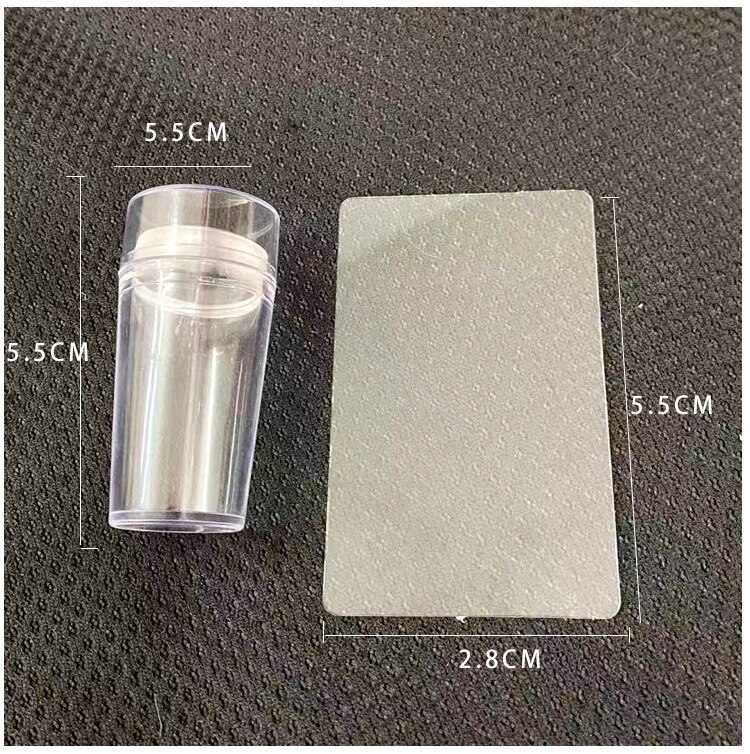Silicone Nail Art Stamping Kit French For Manicure... – Grandado