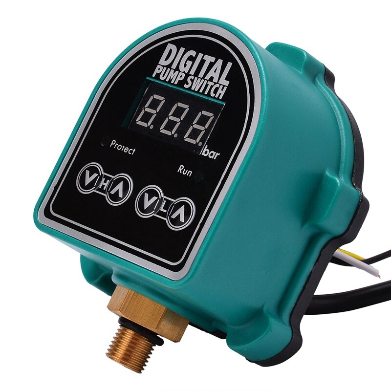 Digital LCD Water Pumps Pressure Switch Garden Gas... – Grandado