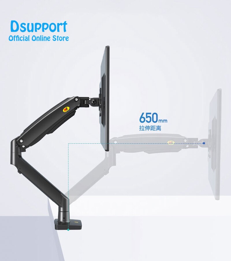 Nb Northbayou F100A Gasveer Arm 22-35 Inch Desktop... – Grandado