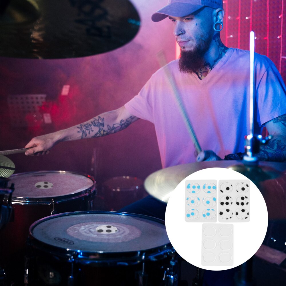 18Pcs Silicone Zelfklevende Drum Snare Mute Mat Si... – Vicedeal